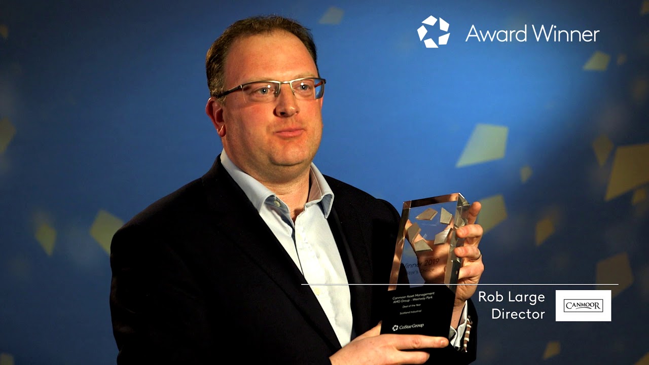 Rob Large, Director, Canmoor - CoStar Awards 2019 - YouTube