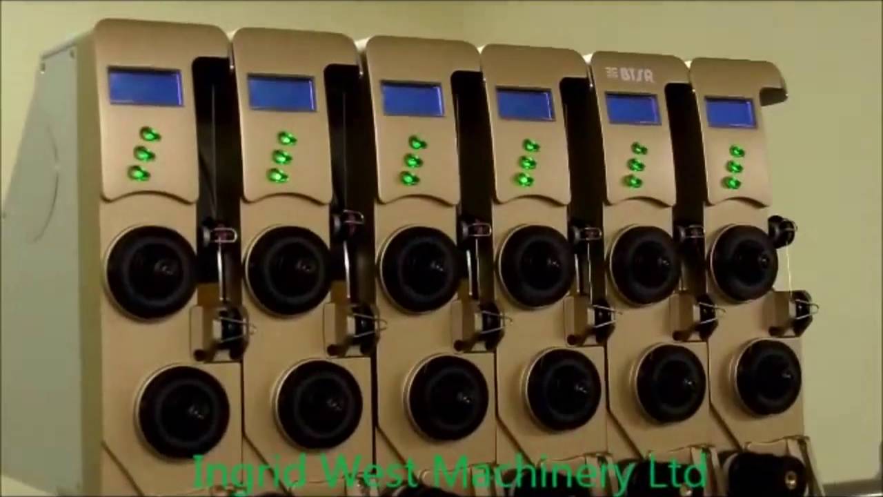 Ingrid West Multi spindle automatic coil winding machine Video 2 - YouTube