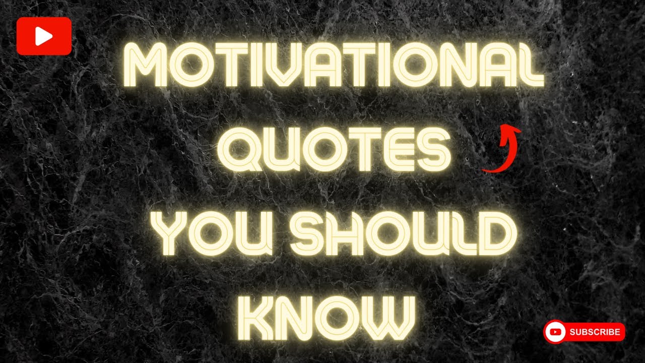 Motivational Quotes | Inspirational Quotes | Motivational Speech ...