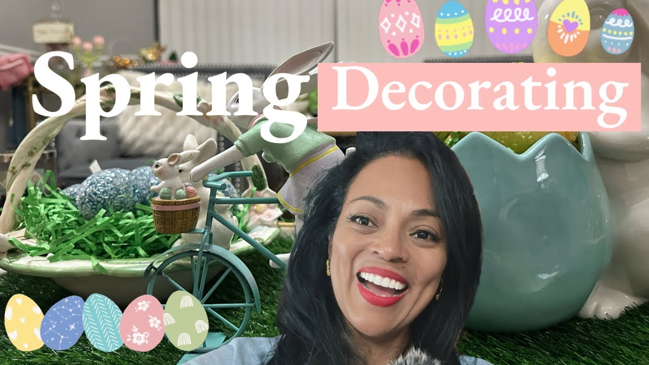 Spring Decorating 2025 |Livingroom | Easter 🐣 - YouTube