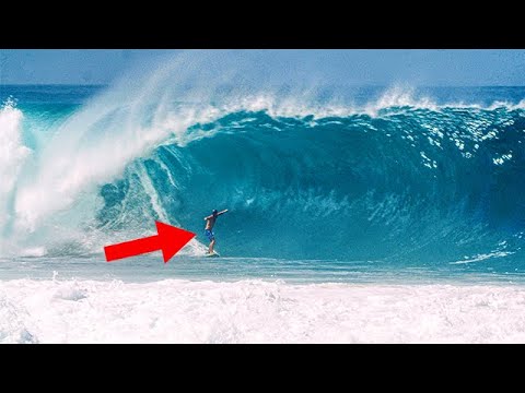 Surfing Alone at Shallow Reef Slab (Hawaii) - YouTube