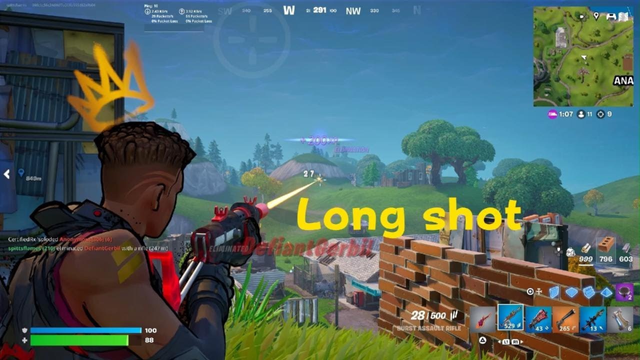 Fortnite long shot - YouTube