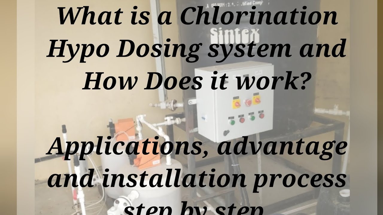 What is Chlorination Hypo Dosing System and How does it Work ...