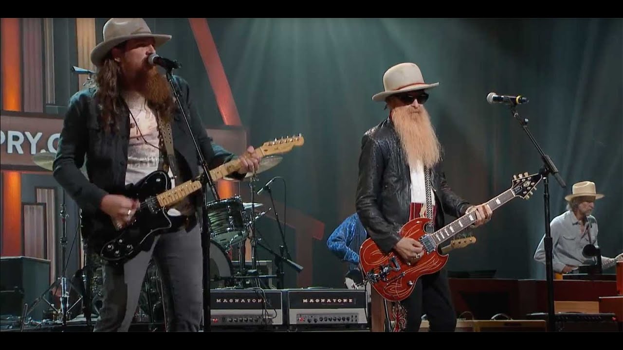 America Salutes You, honoring Billy F Gibbons. At the Grand Ole Opry ...