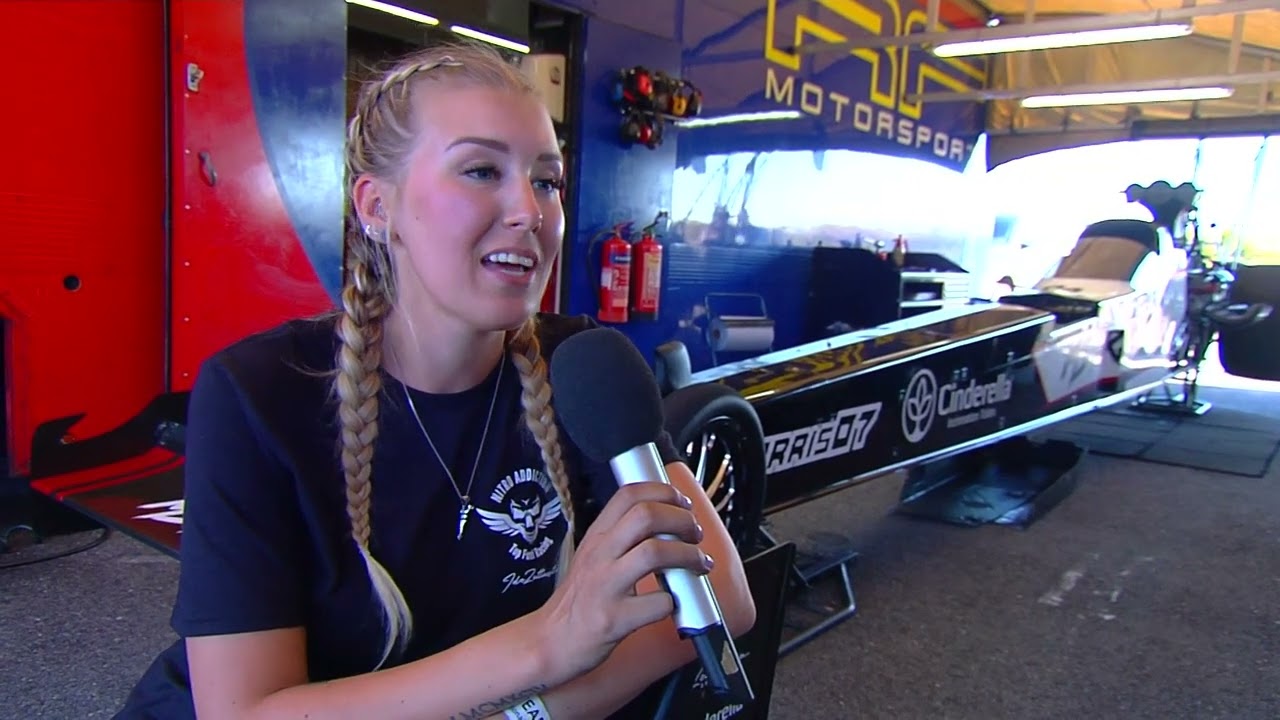 Ida Zetterström Top Fuel driver - YouTube