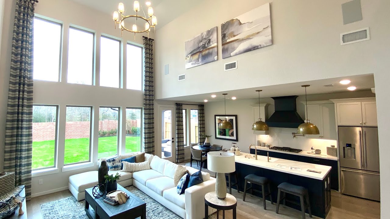 Touring Inside a Brand New Home with 2 Kitchens : New Home Decor ...