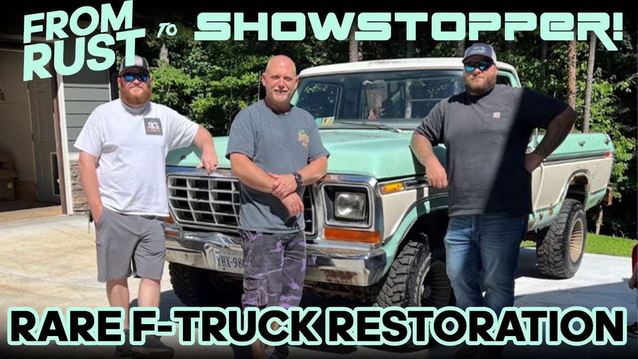 Restoring a Rare 1978 Ford F-Series Truck with AMD Parts – A Heartfelt ...