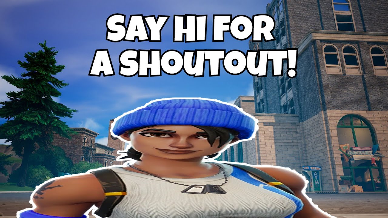 TALK IN CHAT FOR A SHOUTOUT! Fortnite 1v1 With Friend - YouTube