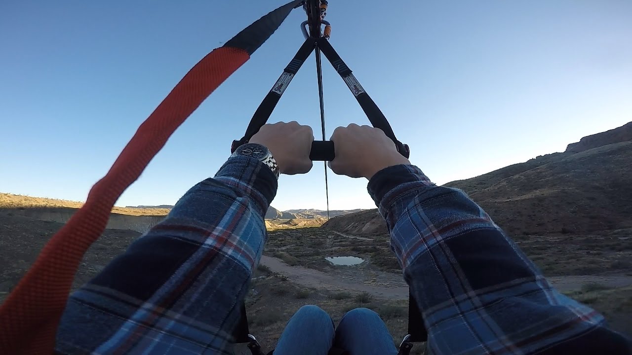 Zip Line In Lajitas, TX - YouTube