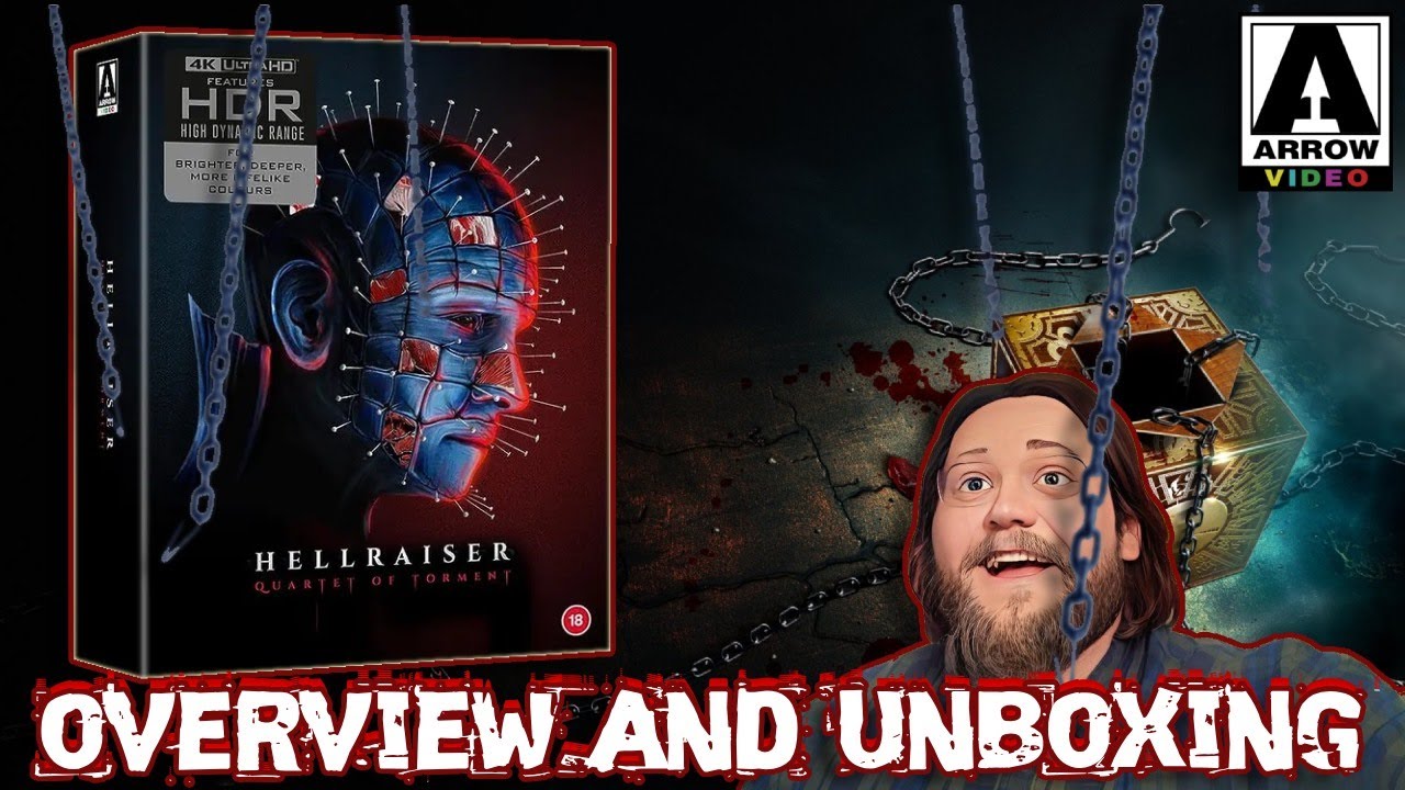 Hellraiser: Quartet of Torment 4K Boxset Overview and Unboxing (Arrow ...