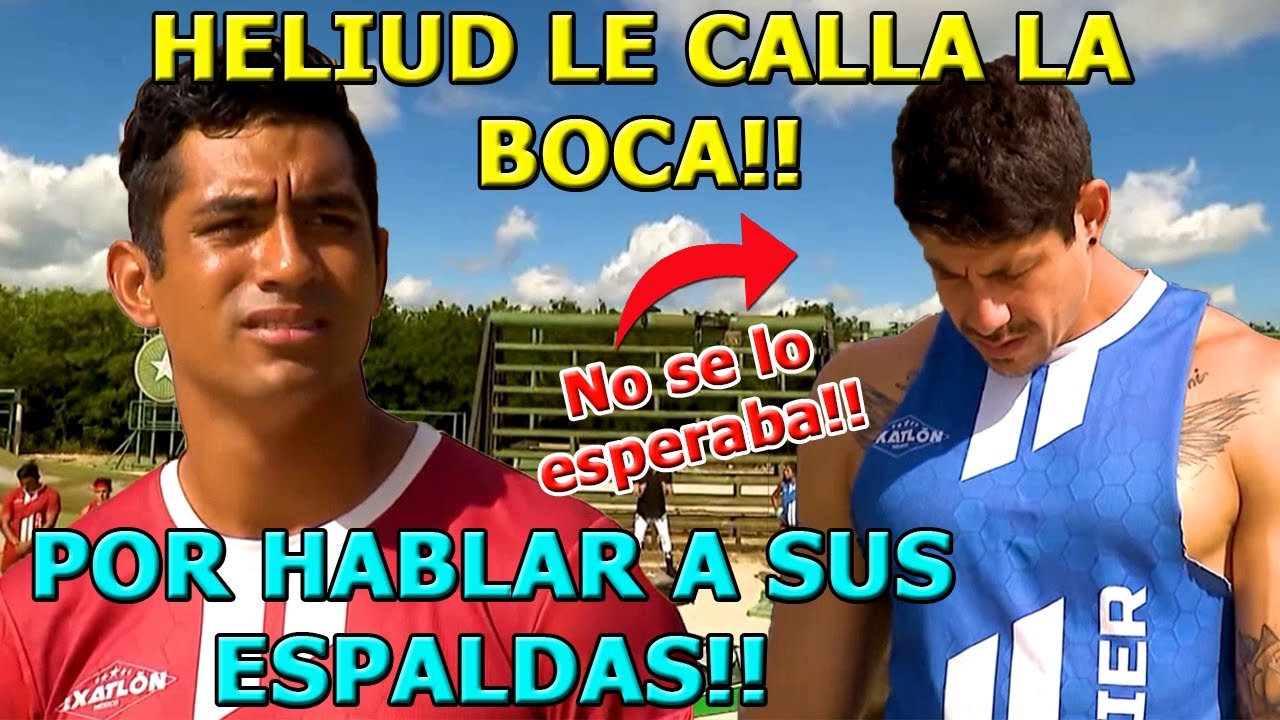 Heliud LE CALLA LA BOCA a Javier Big Papi!! - Exatlón México 2023 - YouTube