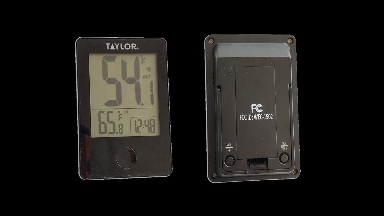 Taylor Thermometer 1730 - Clock Adjustment - YouTube