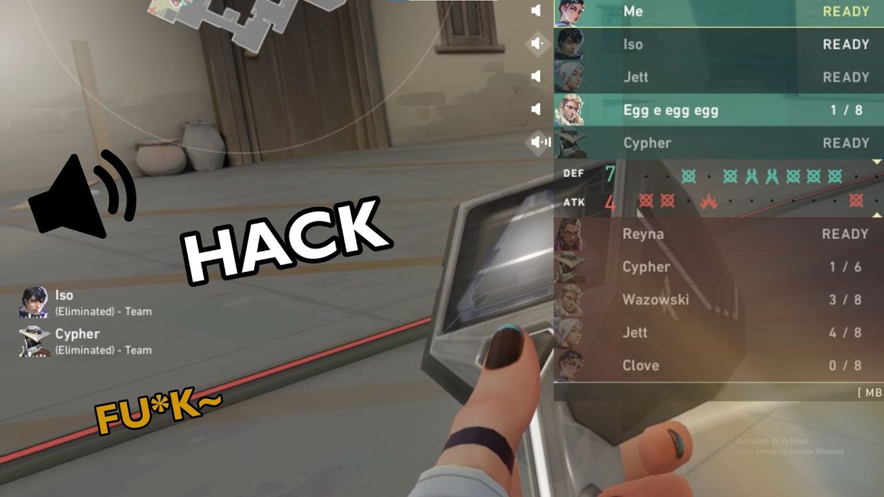 VALORANT HIGHLIGHT | When your team think you're HACKING!!! - YouTube