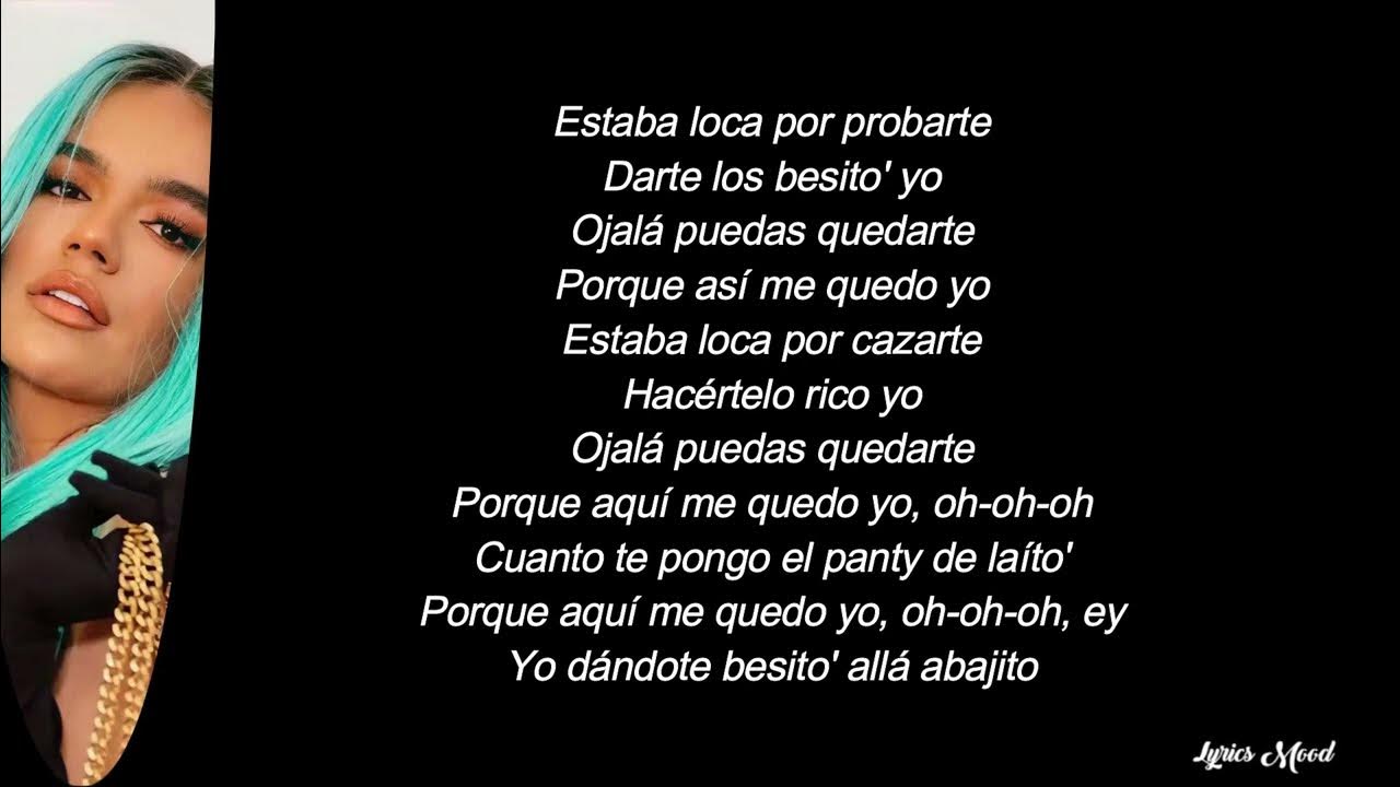 Karol G, Maldy - GATUBELA LETRA - YouTube