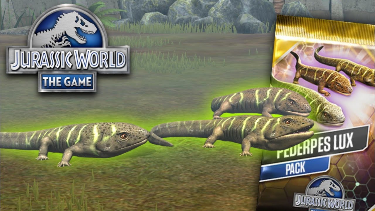PEDERPES LUX PACK - Jurassic World The Game (EP-788) - YouTube