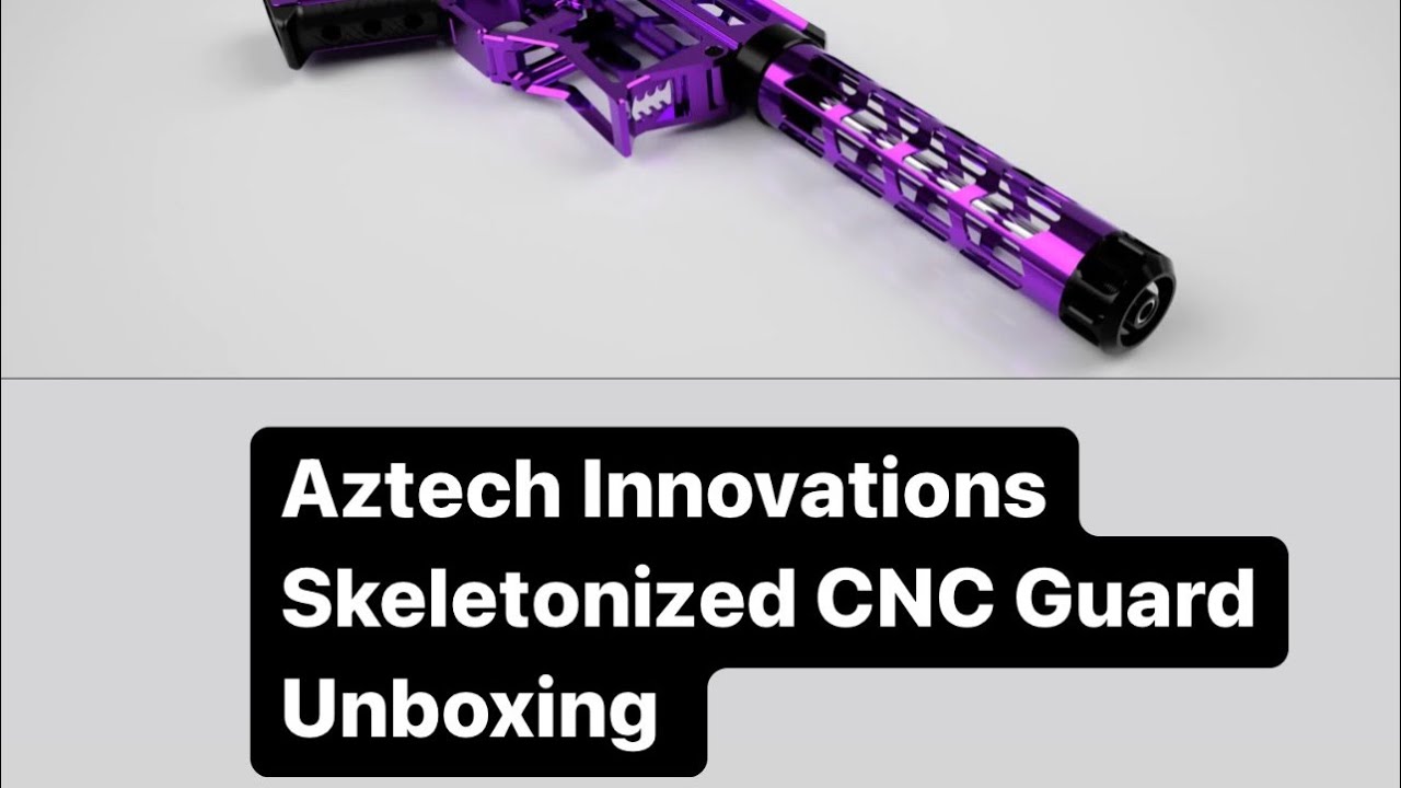Aztech Innovations Skeletonized CNC Guard Unboxing HPA AEG SPEEDSOFT ...