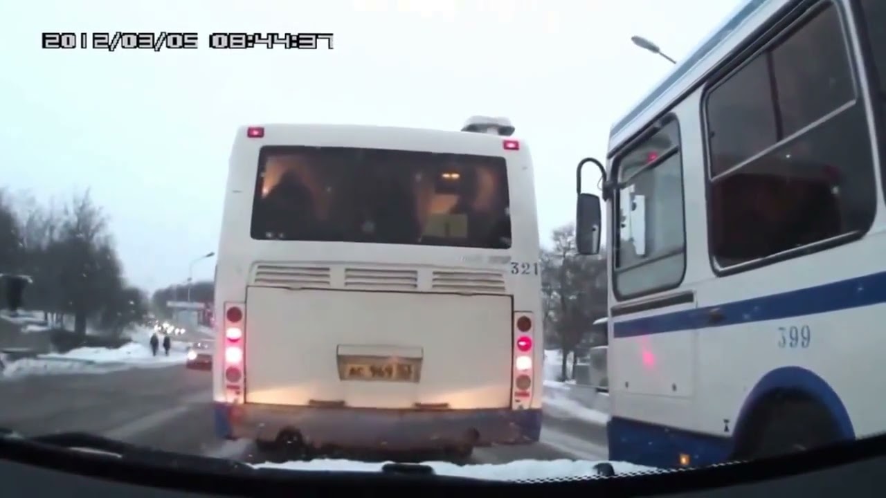BUS Driving Fails Compilation Stuck, January 2017 - YouTube