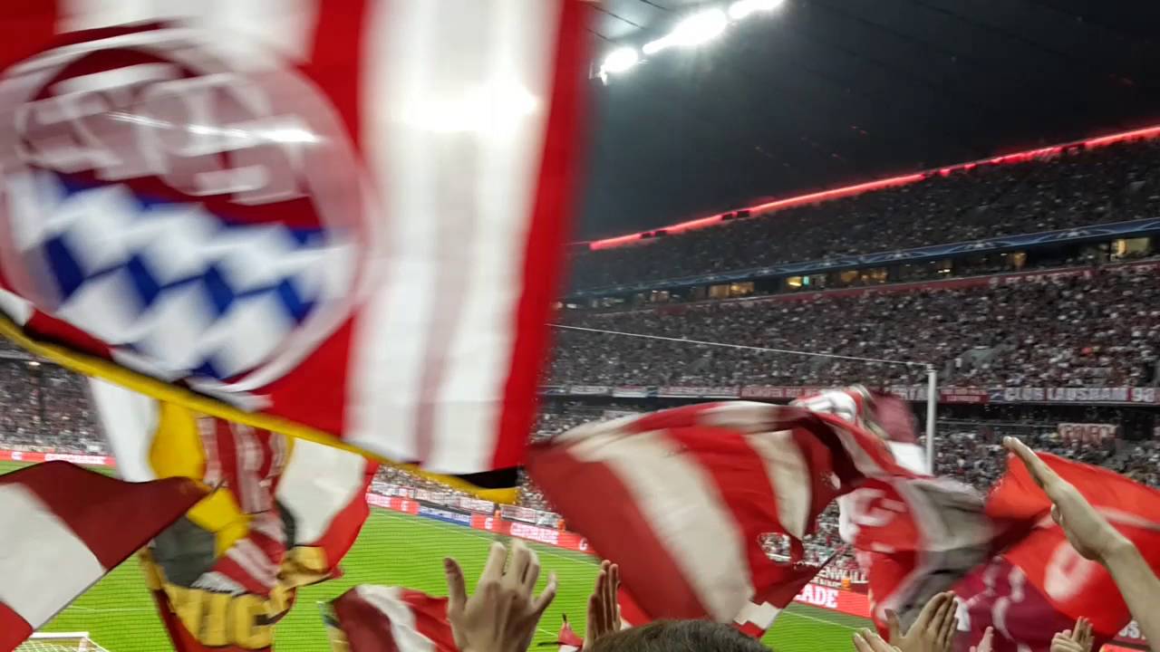 Südkurve München FC Bayern gegen Rostov 13.September 2016 CL Auftakt ...
