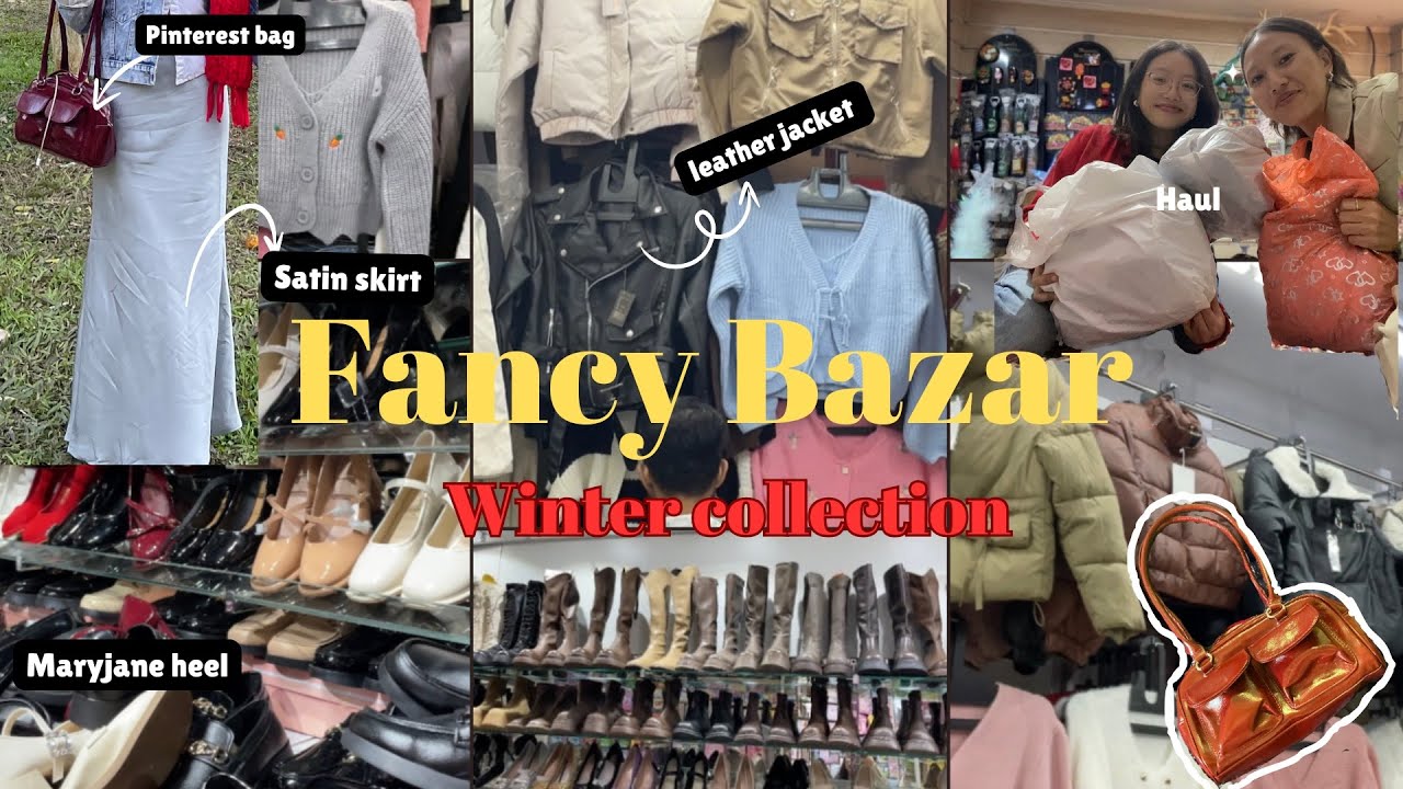 GUWAHATI VLOG || My visit to FANCY BAZAR, Winter collection ☺️,TRY ON ...