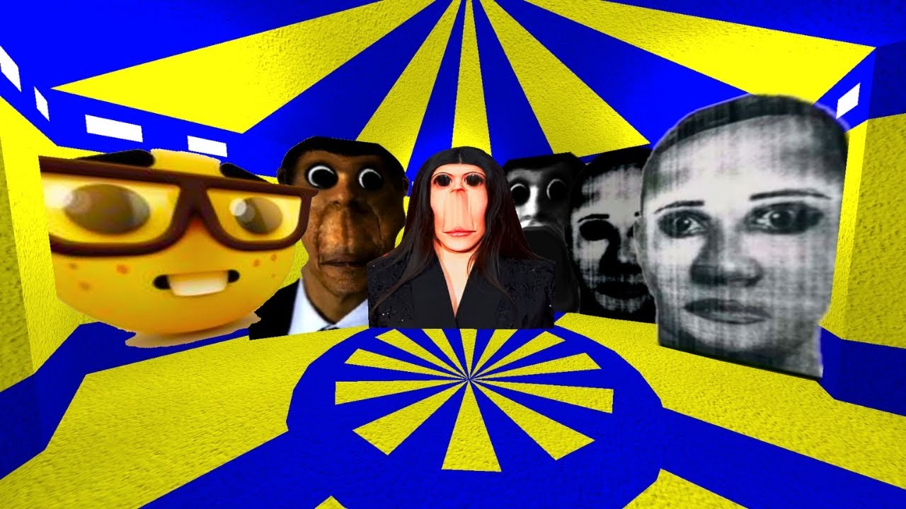 30 Meme Nextbots In Parallax - YouTube