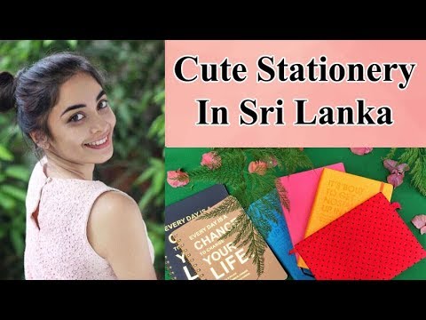 Cute Stationery in Sri Lanka | CHE JAY - YouTube