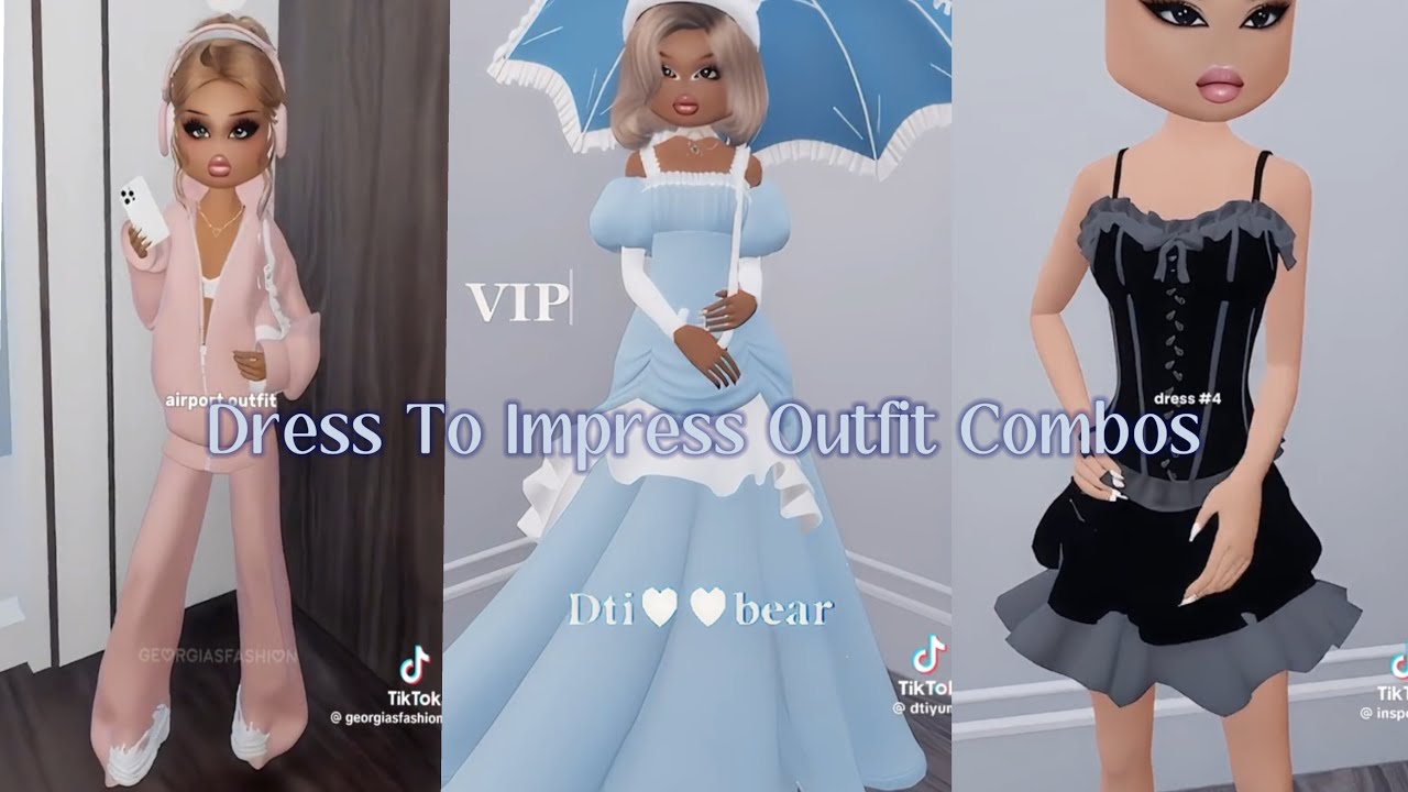 Dress To Impress Outfit Combo Ideas TikTok Cmpilation - YouTube