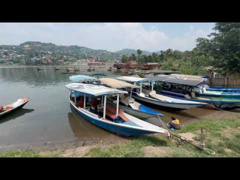 RWANDA BORDER KONGO LAKE KIVO TRIP SD 480p - YouTube