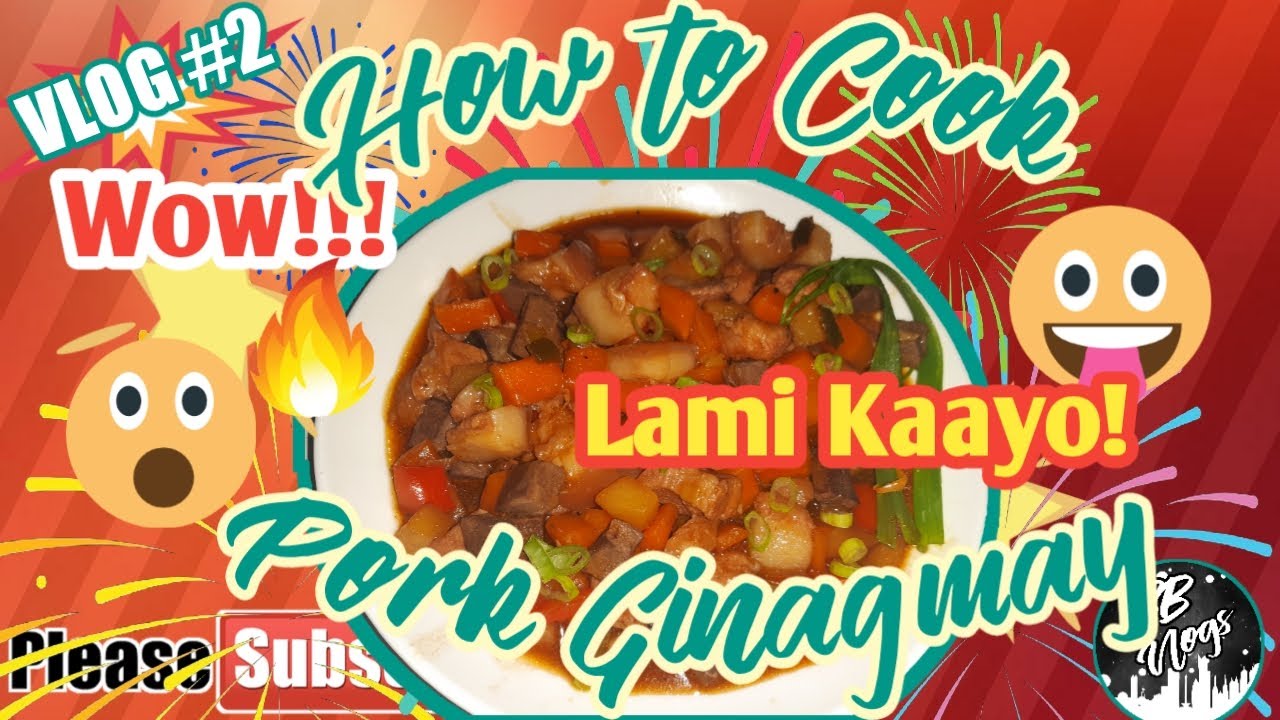 How to Cook Pork Ginagmay [Bisaya Style] | Vlog #2 - YouTube