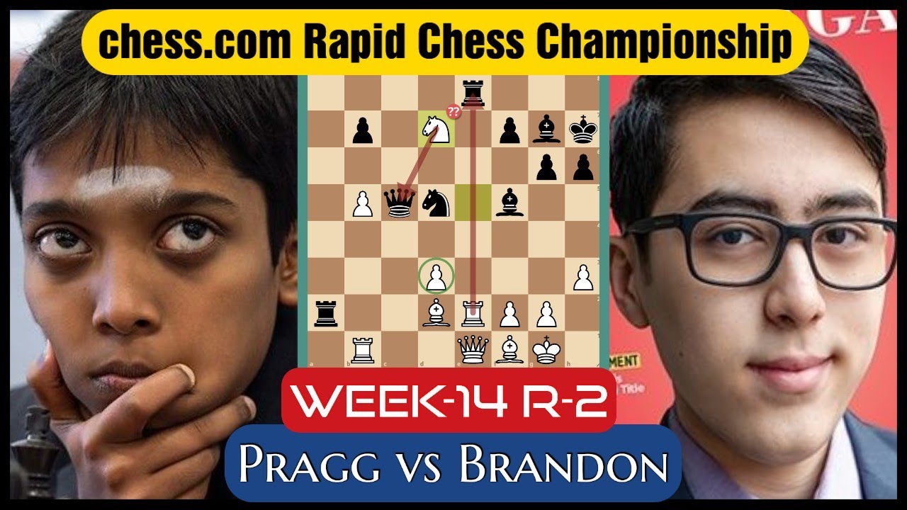 Shocking, Pragg Blundered and Resigned | Pragg vs Brandon | 2022 Chess ...