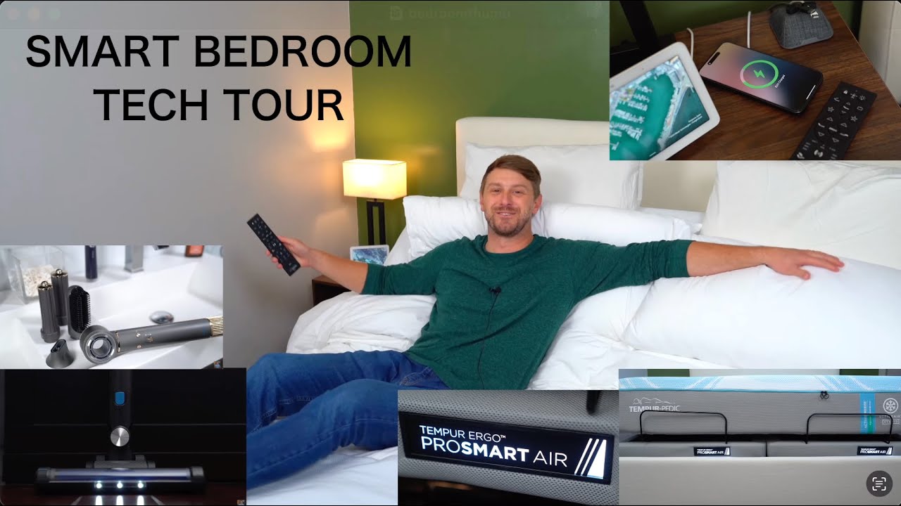 My Ultimate Smart Bedroom Tech Tour! - YouTube