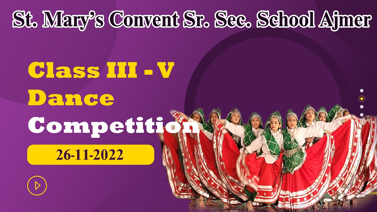 Class III-V Dance Competition 2022 - YouTube