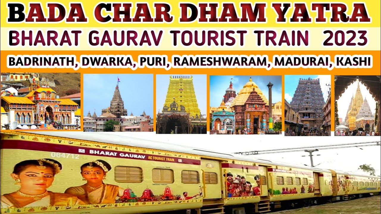 IRCTC BADA CHAR DHAM YATRA 2023। BHARAT GAURAV TOURIST TRAIN। BADRINATH ...