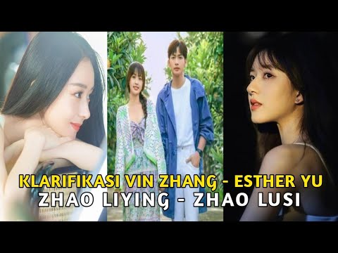 Klarifikasi Vin Zhang - Esther Yu | Hingga Zhao Lusi & Zhao Liying - YouTube