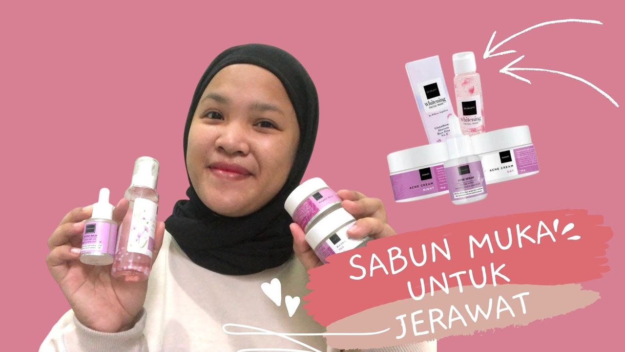 My Skincare Routine With Scarlet Acne Series - YouTube