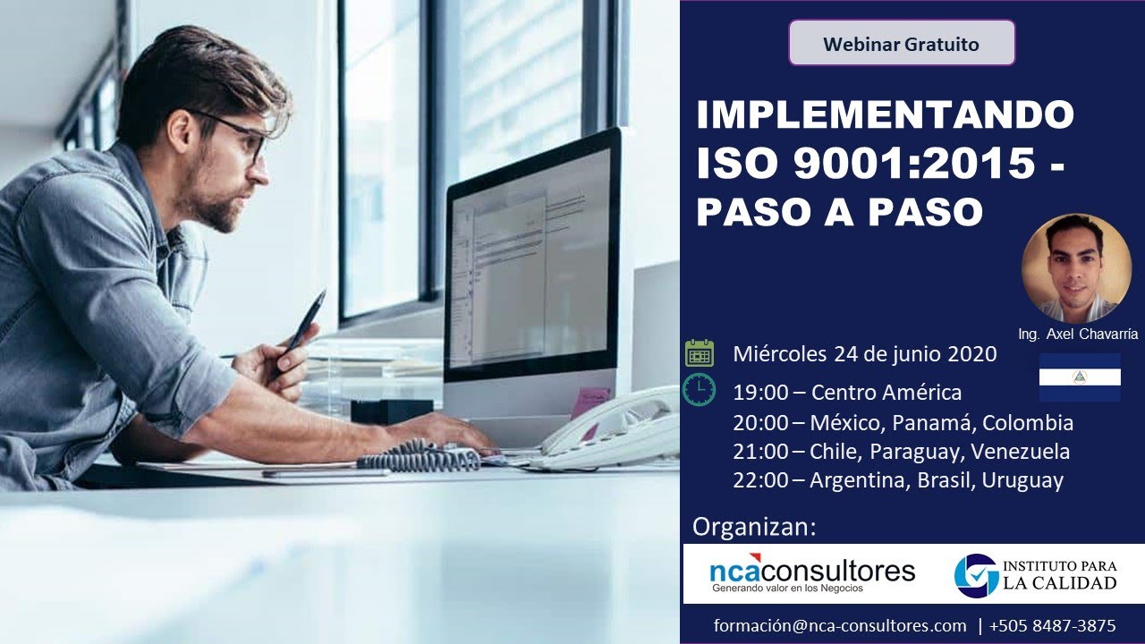 Webinar Implementando ISO 90012015 Paso a paso - YouTube