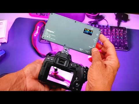 Best RGB Video Light | Simpex RGB Pocket LED Light | Unboxing And ...