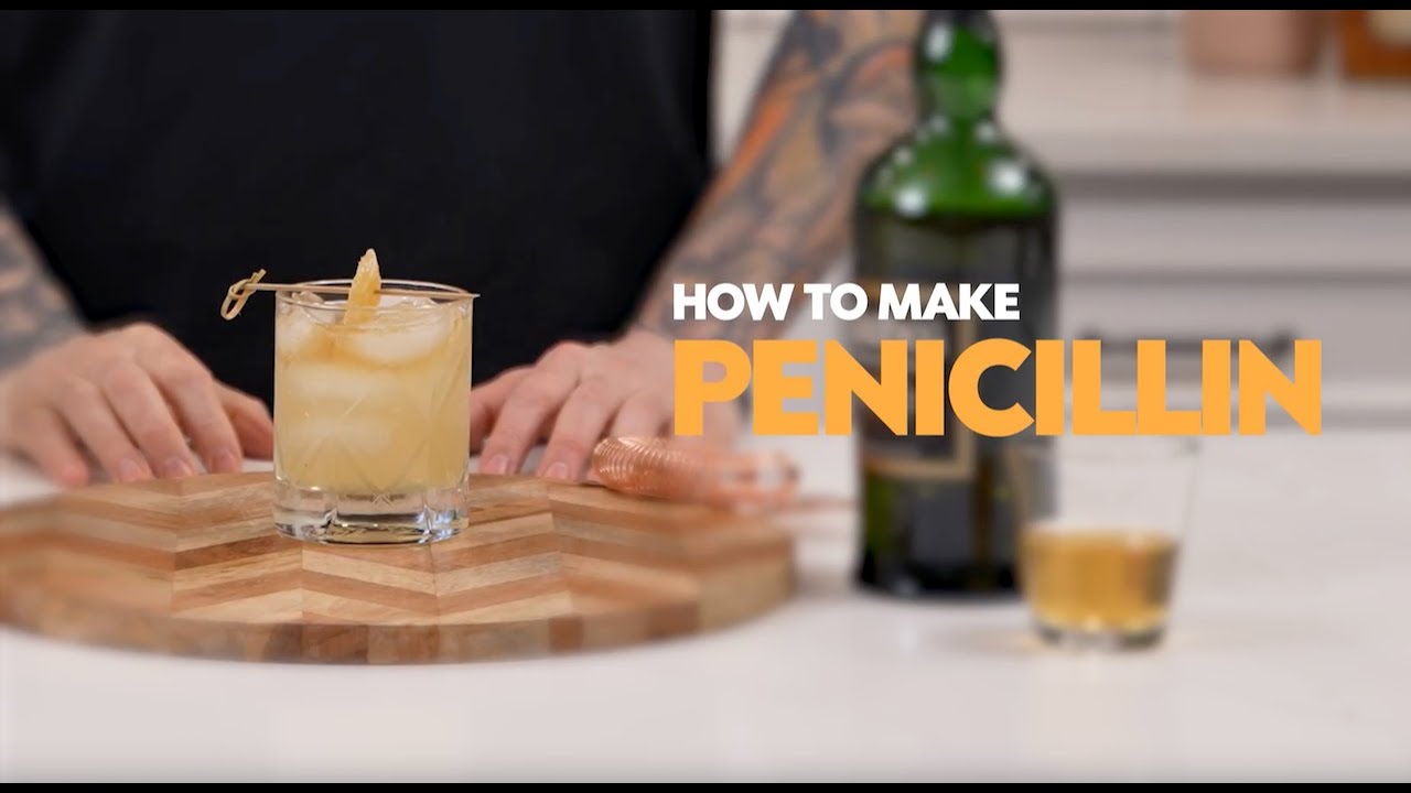 Penicillin Cocktail: Your New Favorite Scotch Whiskey Drink - YouTube