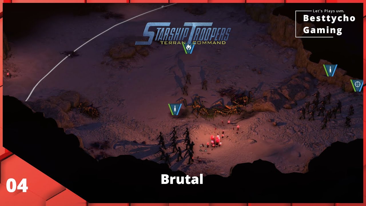 Starship Troopers: Terran Command |04| Mission 4 (Brutal) - Gameplay ...