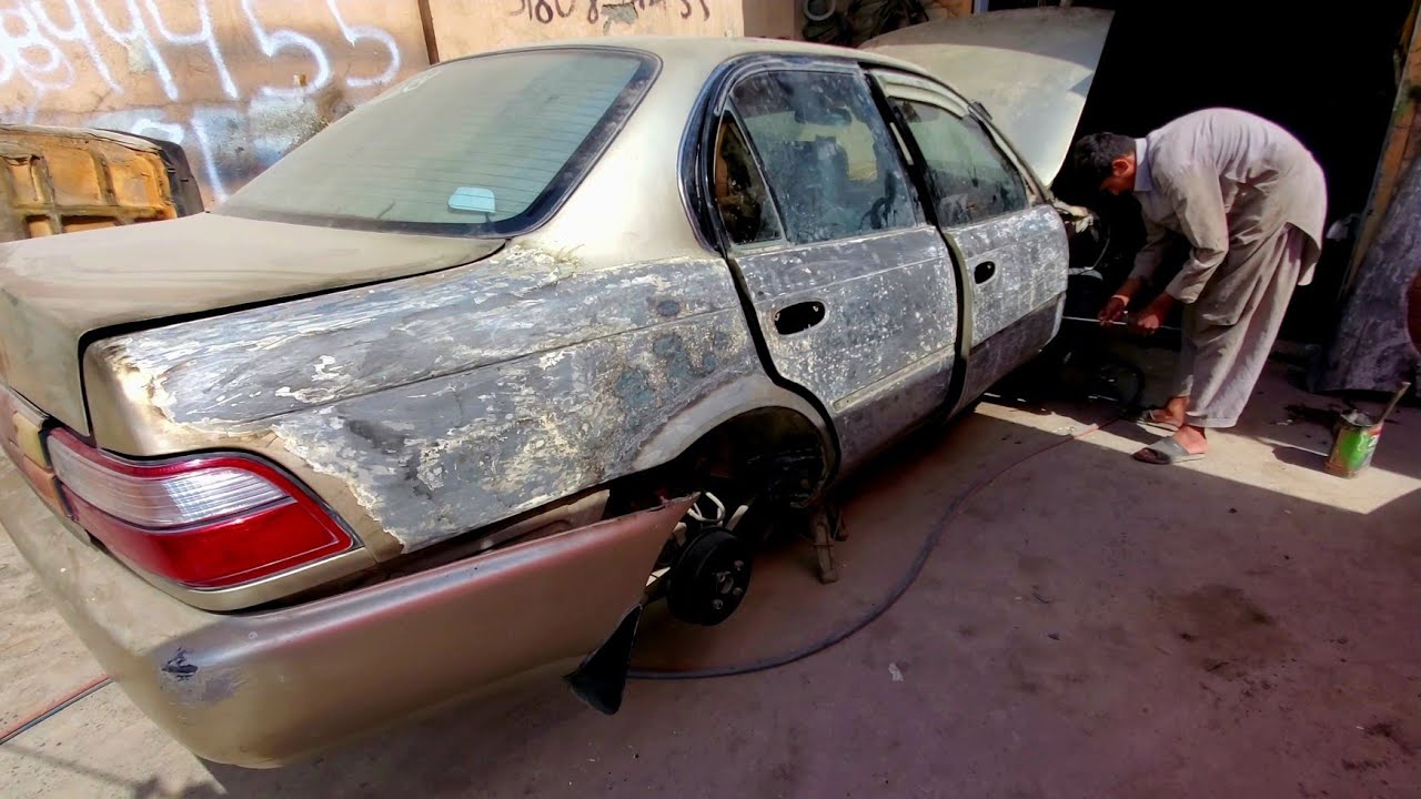 Toyota Corolla GLI 1.6 1997 model Restoration project part 2.Corolla AE ...