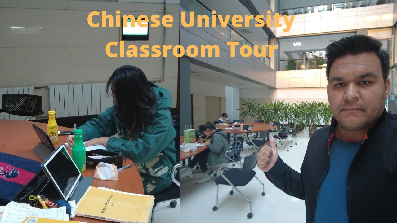 Chinese University Classroom Tour | Dongbei University of Finance ...