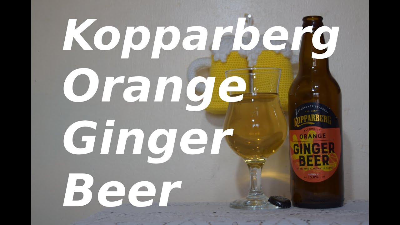 Kopparberg Orange Ginger Beer PL - YouTube