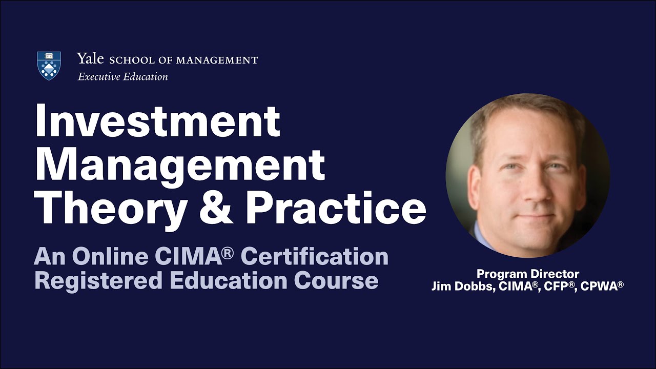 Intro to Yale's Online CIMA Course (May 2024) - YouTube