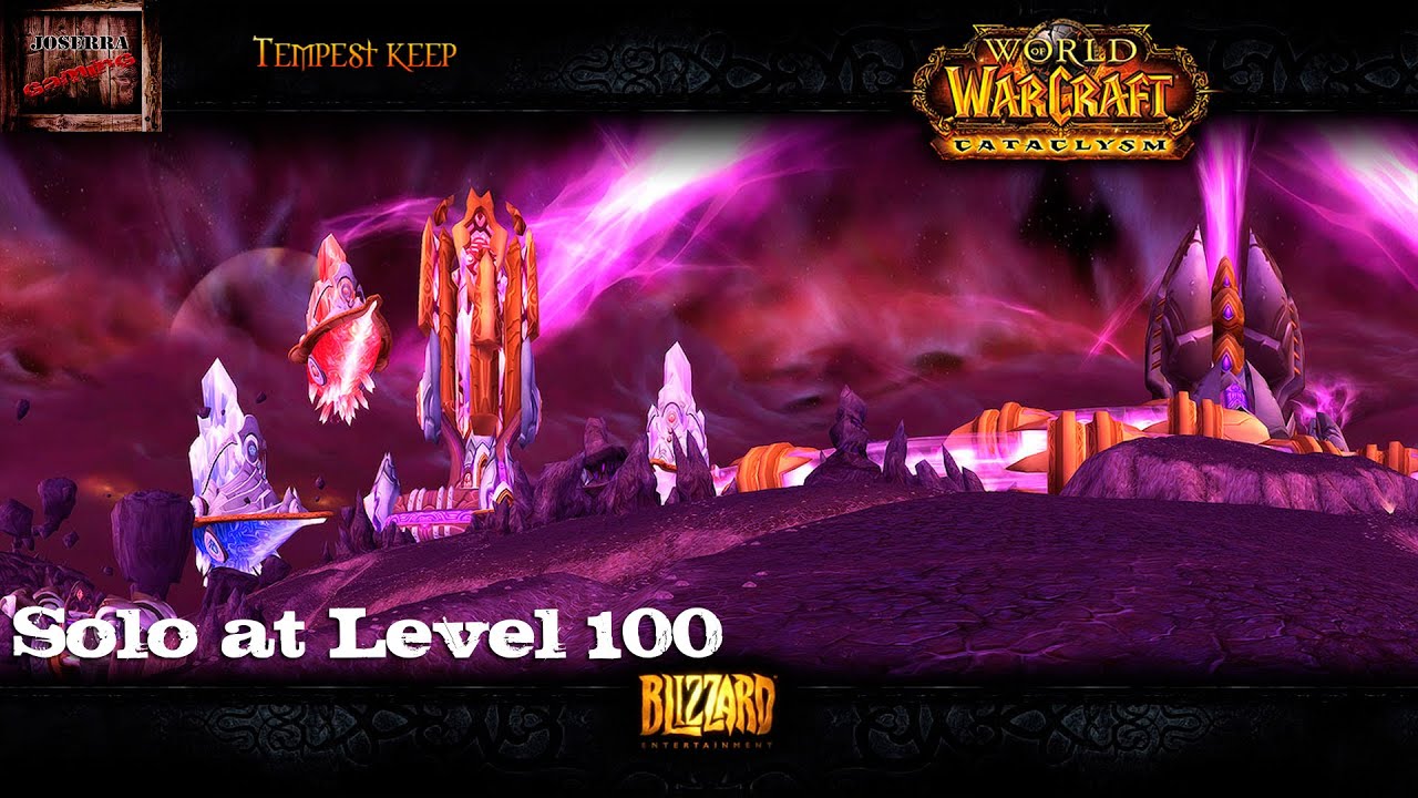 WoW: Level 100 Retribution Paladin soloing Tempest Keep - YouTube