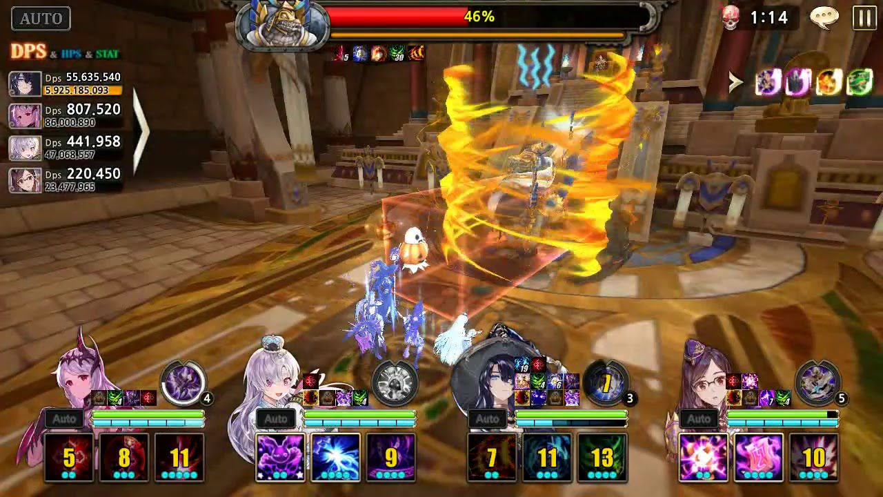 (King's Raid) Isolet 3* UW A0-0 Flow 8 - YouTube