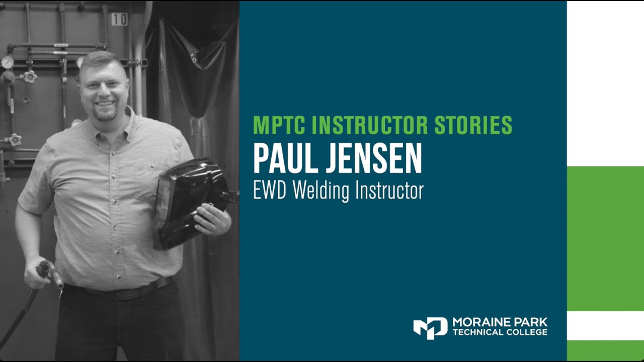 Faculty Spotlight: Paul Jensen - Welding Instructor, EWD DOC - YouTube