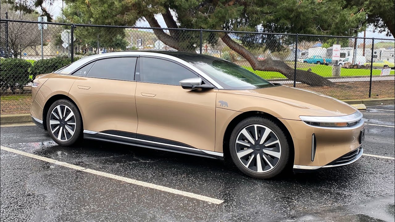 Lucid Air Window Tint 3M Ceramic IR 15 front two and 5 rear - YouTube