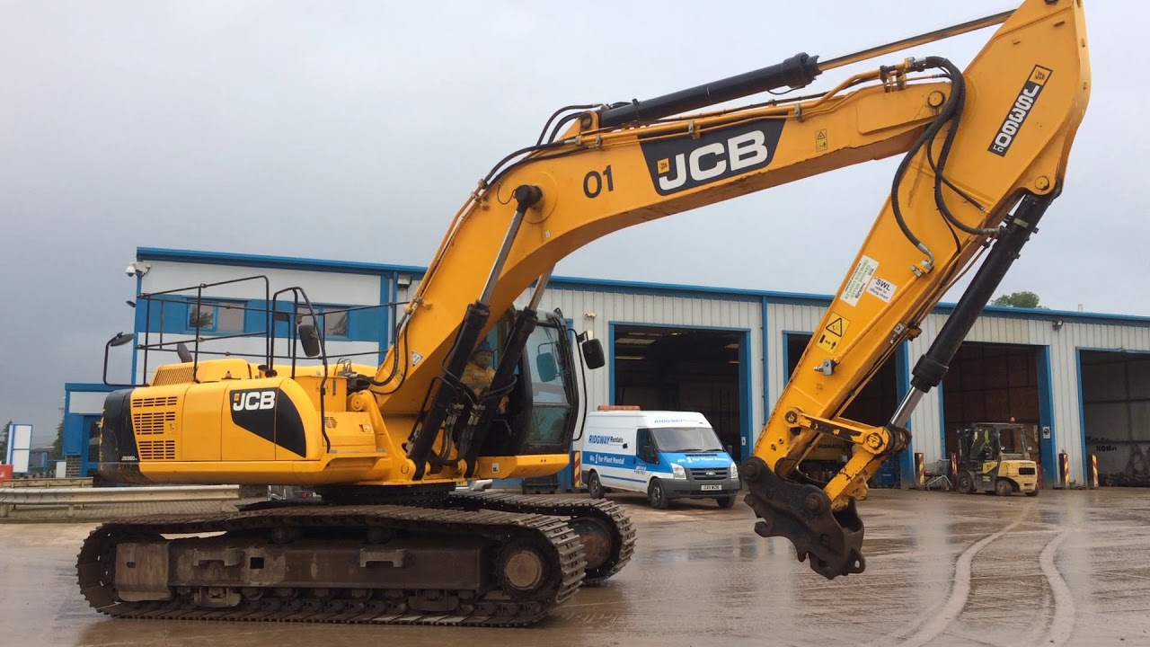 JCB JS360 S/N50793 - YouTube