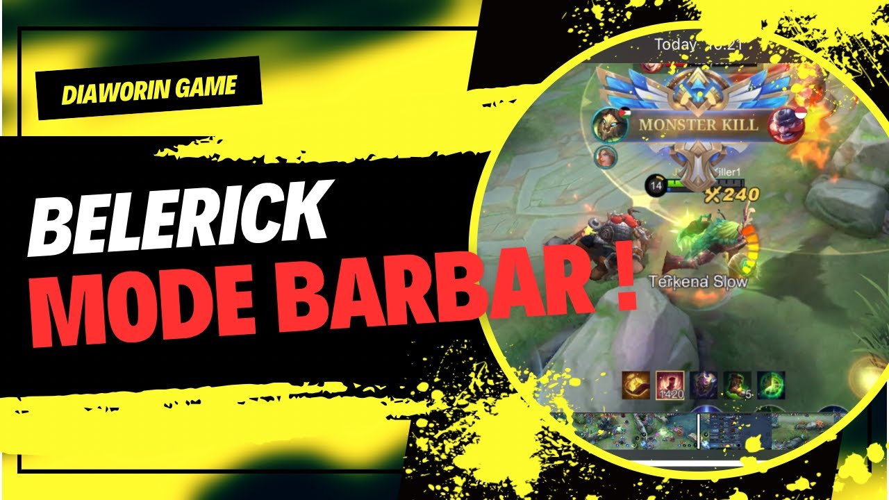 CARA BERMAIN BELERICK DI RANK EPIC DENGAN BAR BAR! BELERICK MOBILE ...