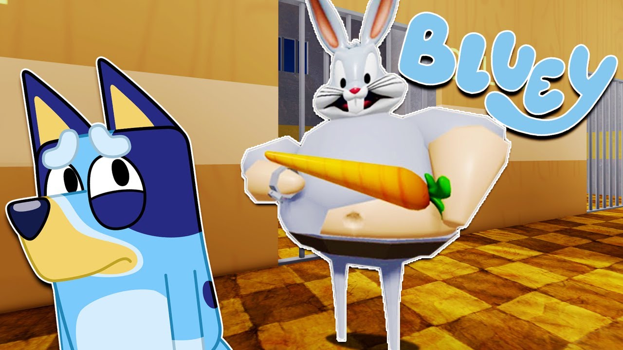 BLUEY ESCAPA de la PRISION de BARRY BUGS BUNNY | Las Aventuras de BLUEY ...