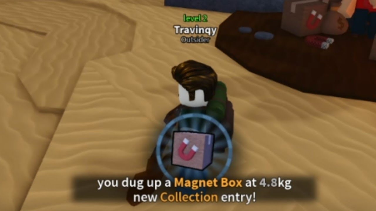 Dig It - Dig Up a Magnet Box (Roblox) - YouTube